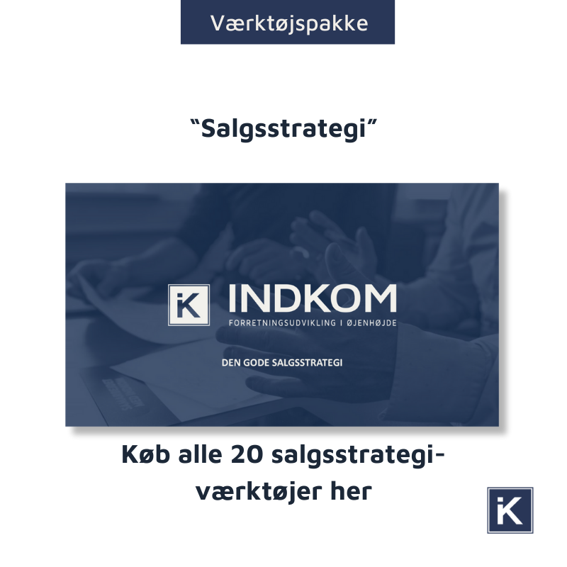 Salgsstrategipakken (20 stk.) - INDKOM ApS